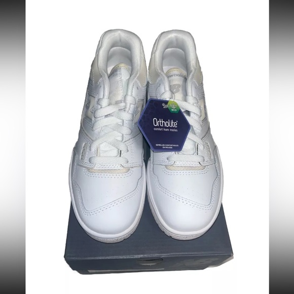 New Balance | Shoes | New Balance 55 White Linen Womens Sz5 Bbw550bk ...